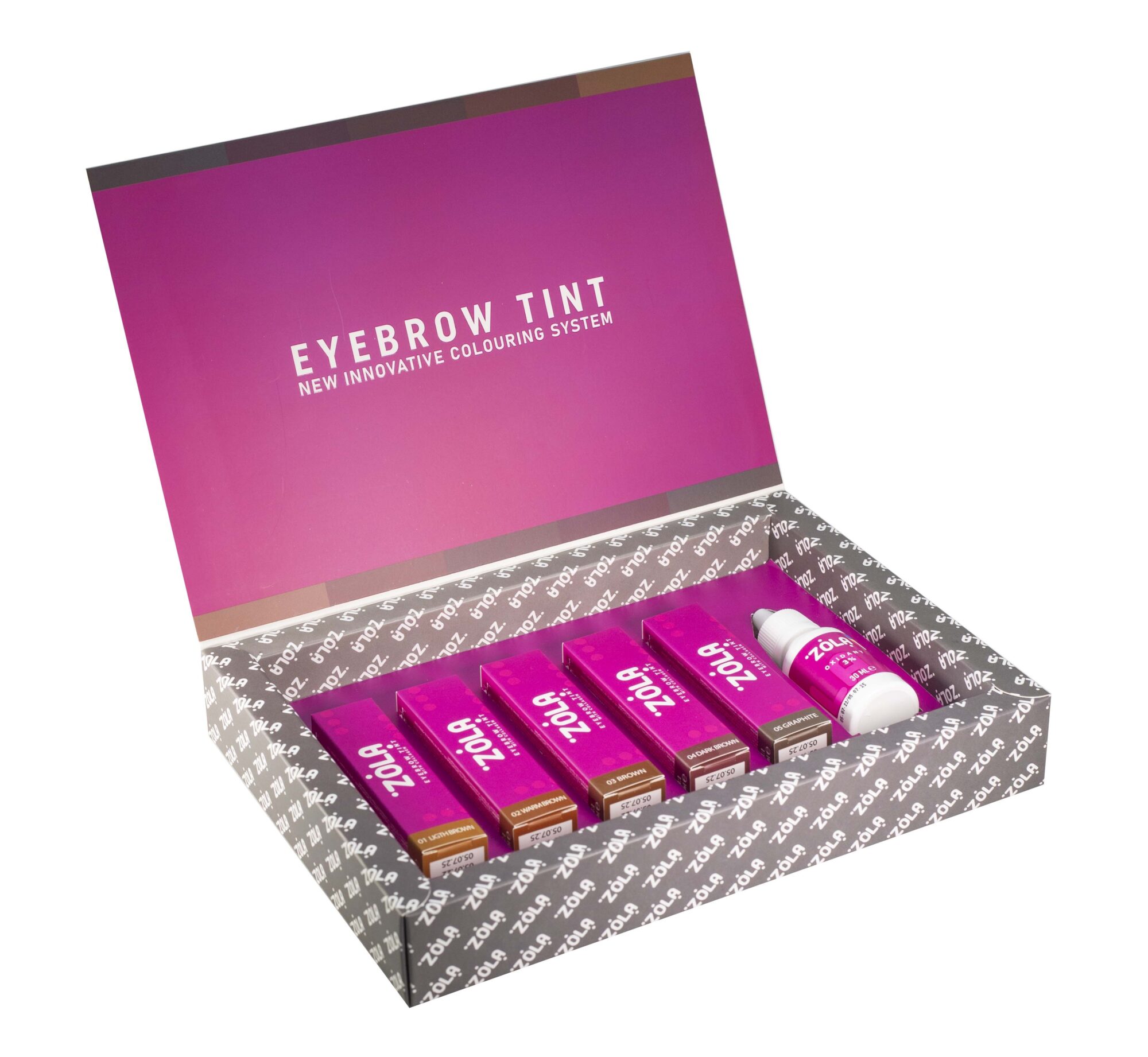 Zola New Innovative Coloring System 5 colors + oxidant | Kris Nails