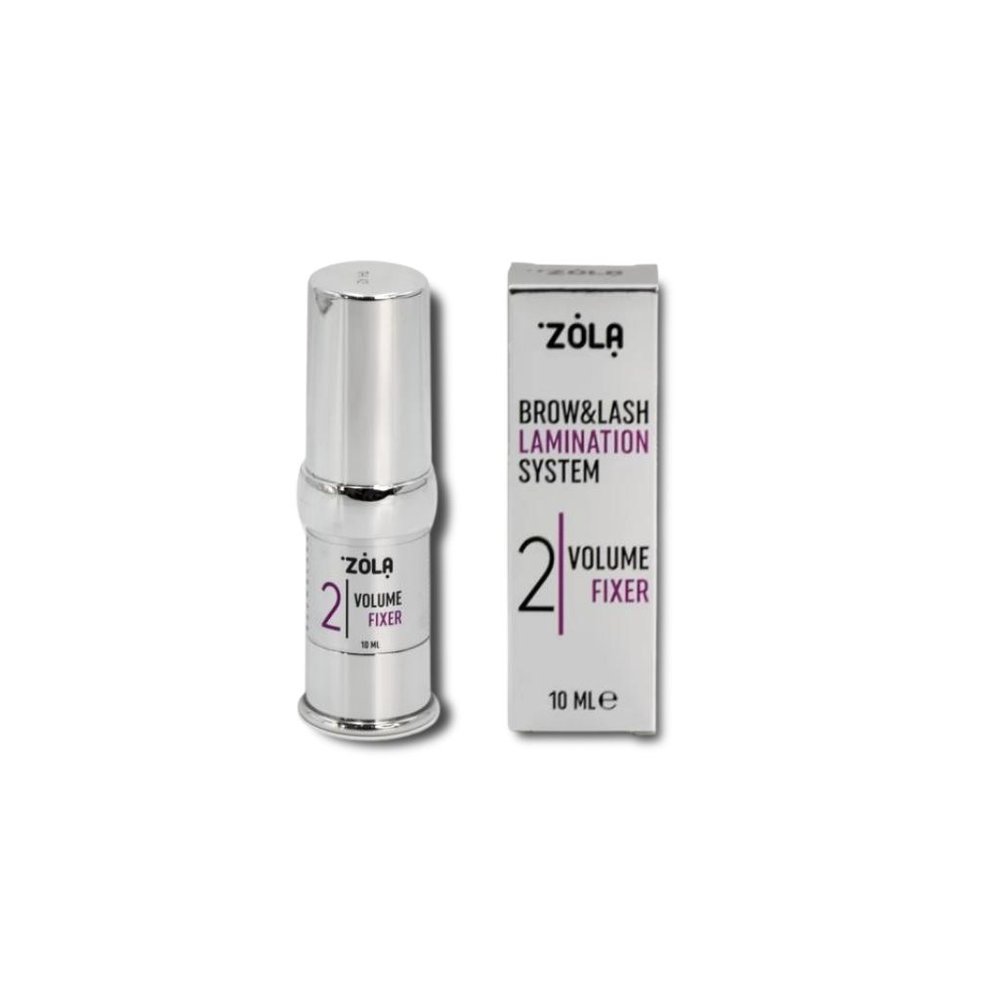 Brow and Lash Lamination System ZOLA 10ml Volume Fixer No2 | Kris Nails