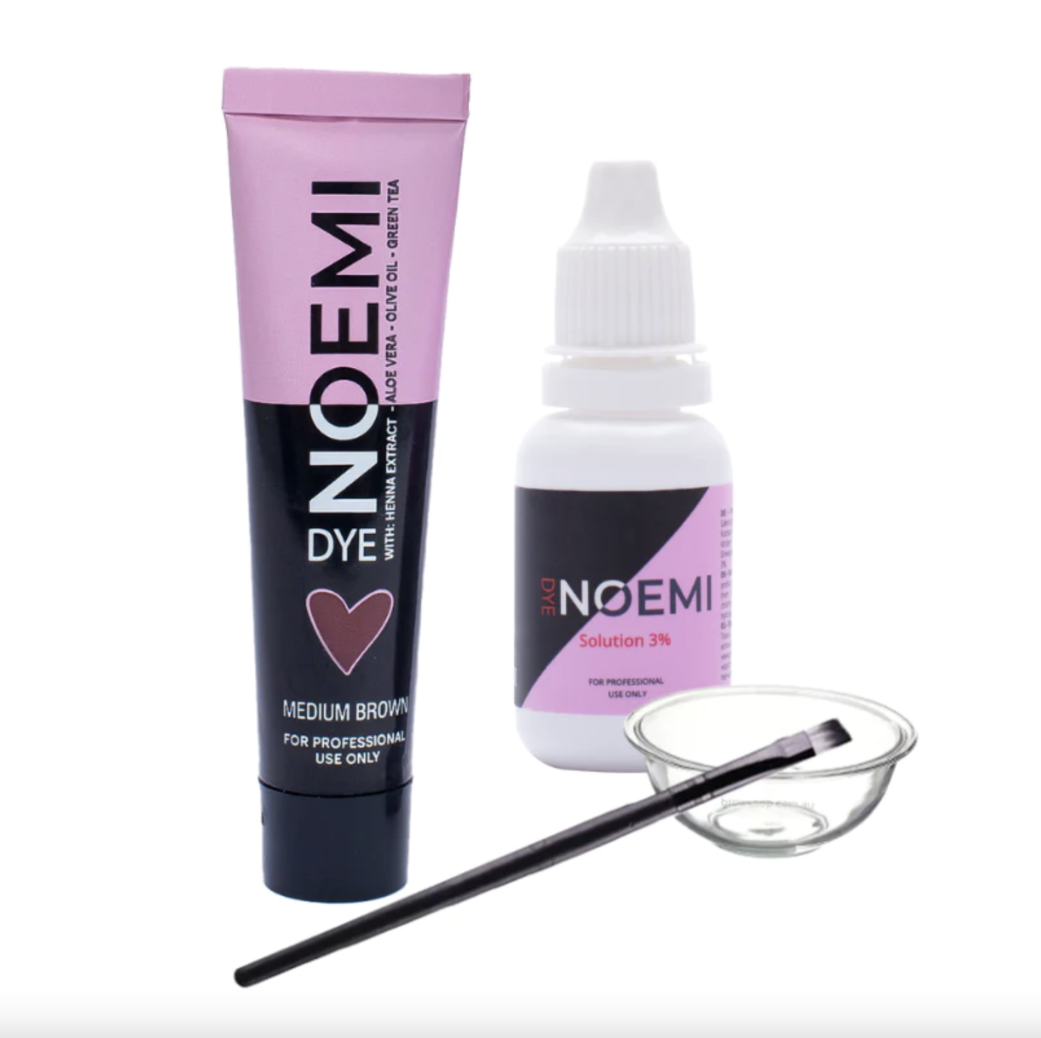 Noemi Professional Dye Light Brown, 15 ml | Kris Nails